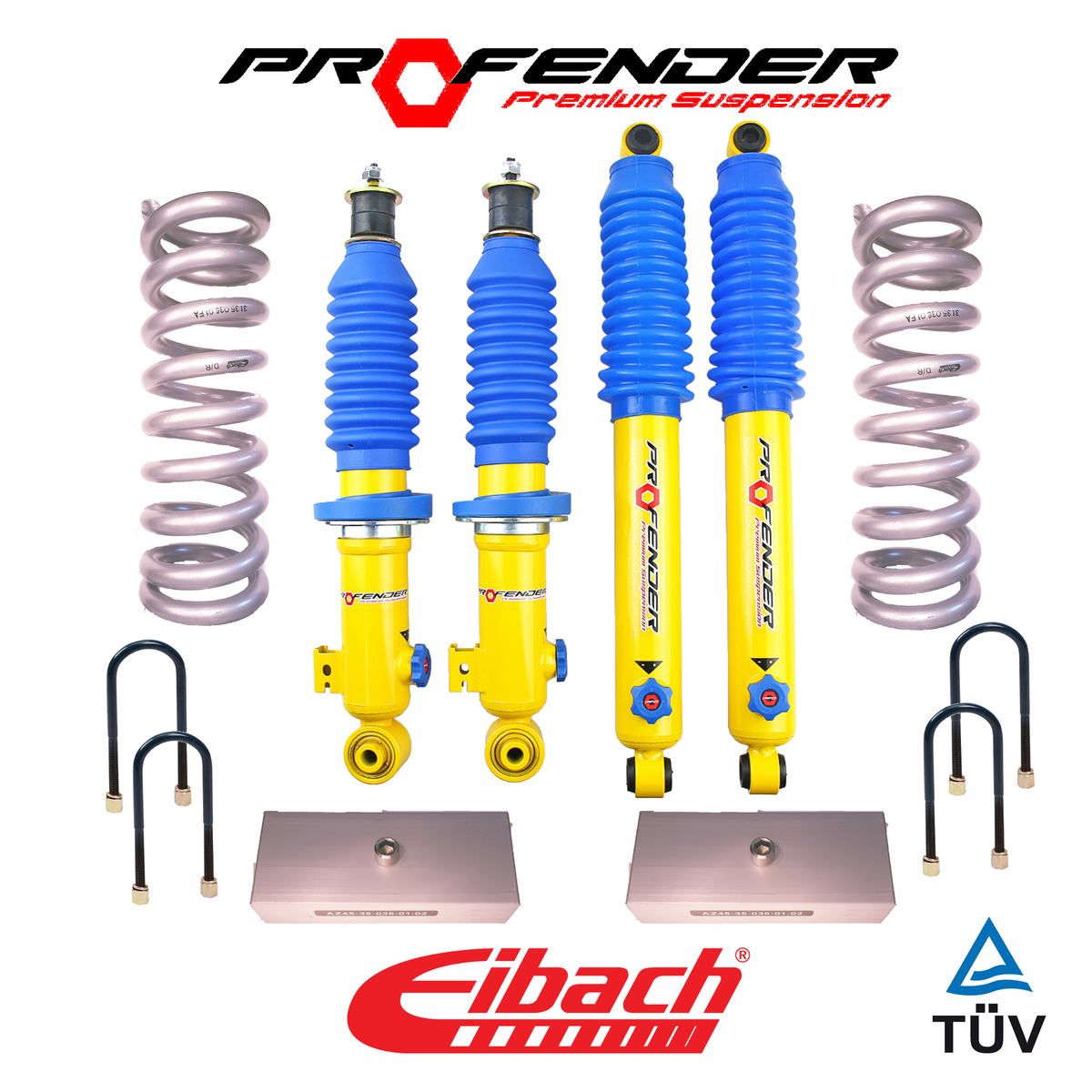 Profender-Shocks - Ford Ranger from 2019 -NEW- Lift Kit Profender ...